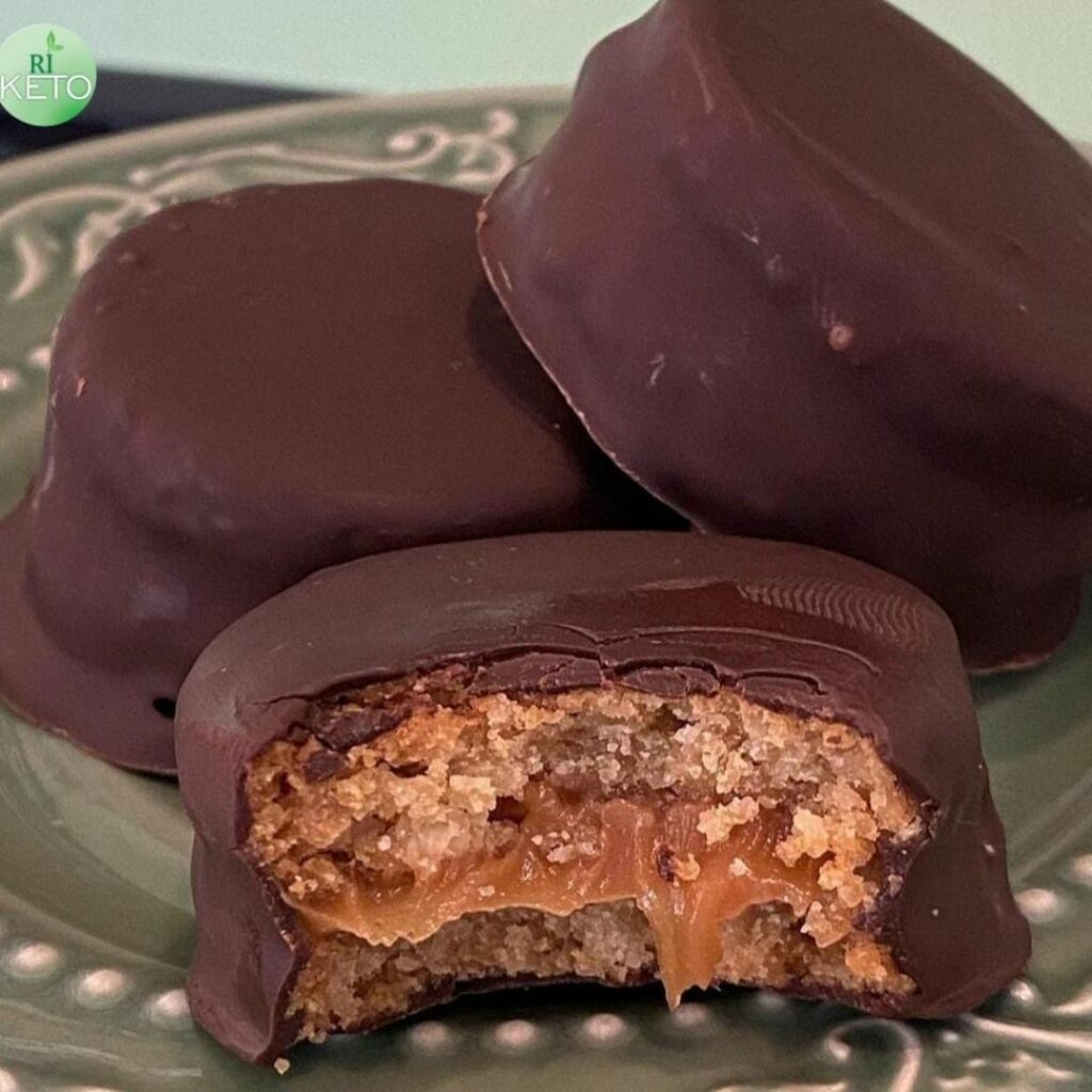 Mini Alfajor Keto de Dulce de Leche – Almacén Keto